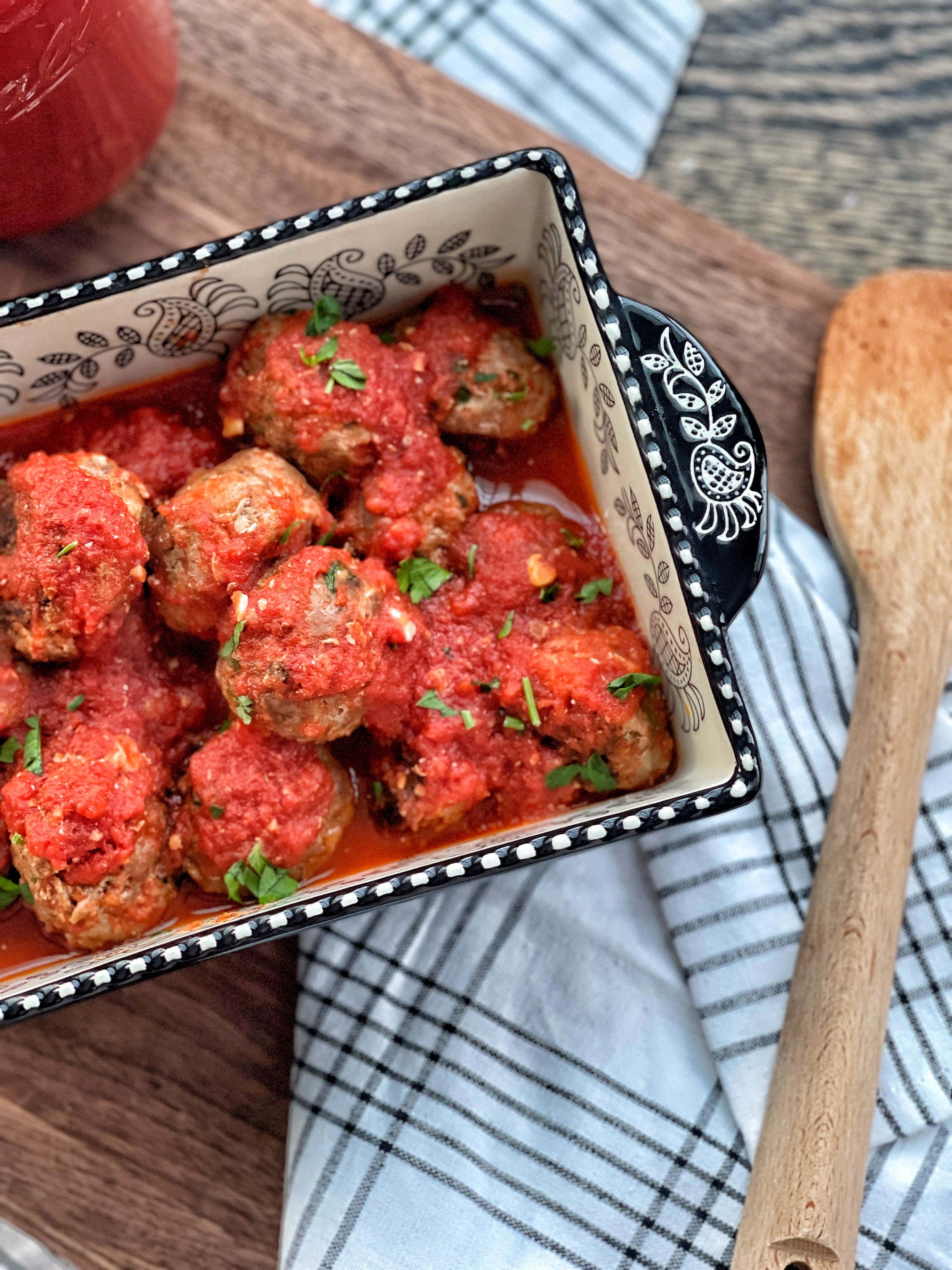 Italian Beef Meatballs - Sweet Savory and Steph
