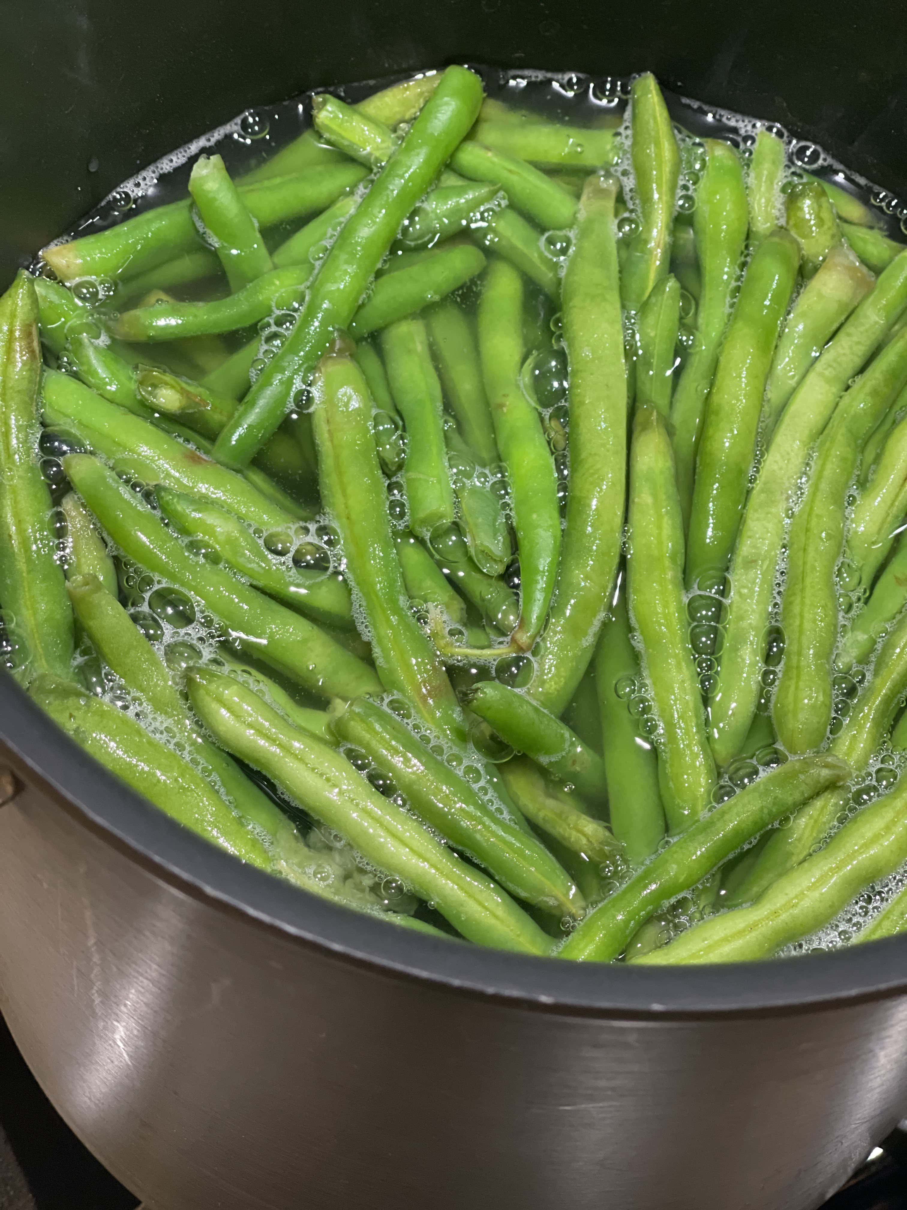 String Bean and Potato Salad - Sweet Savory and Steph