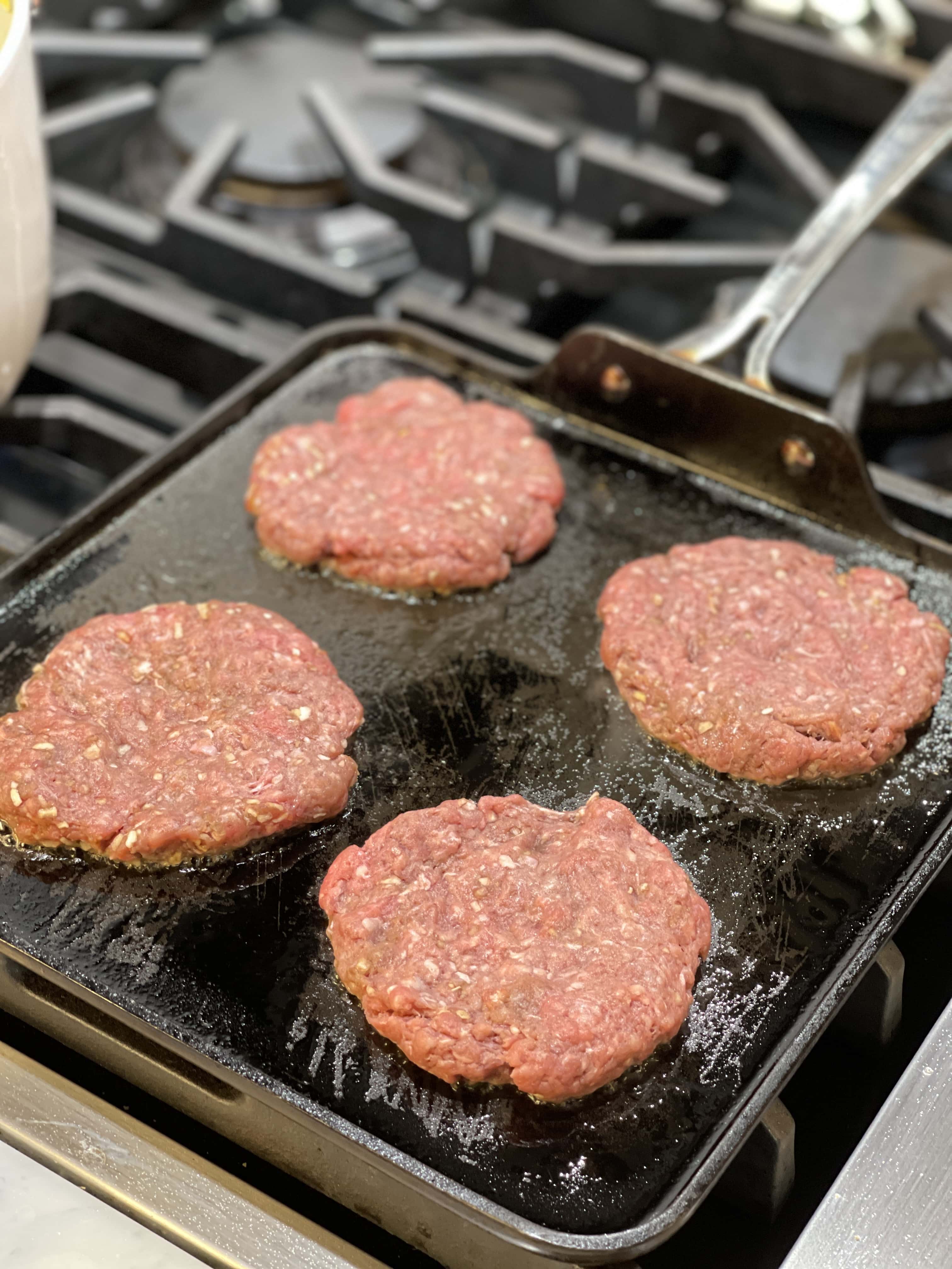 Skinny Big Mac Burger - Sweet Savory and Steph