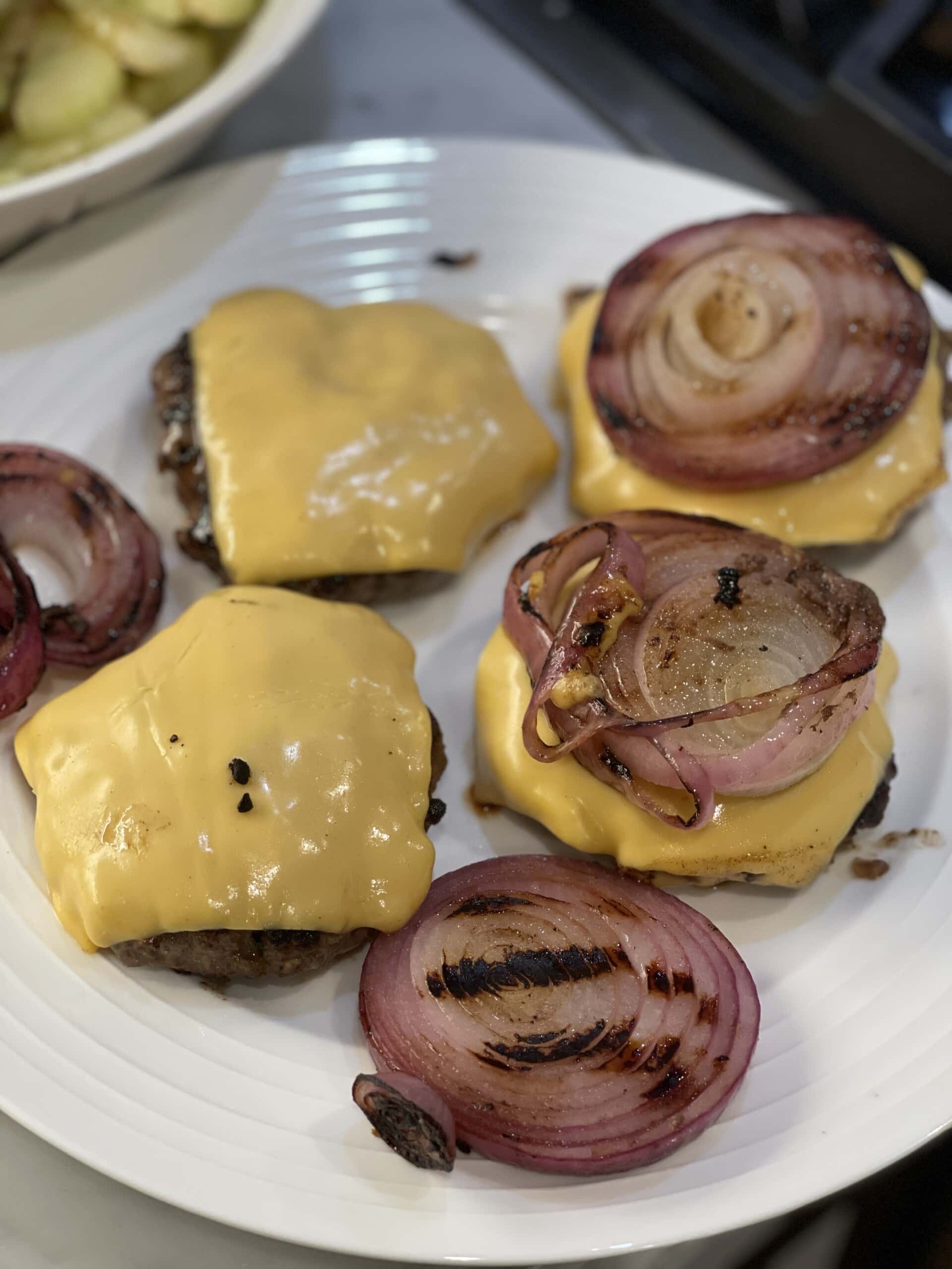 Lightened-Up Classic Burger - Sweet Savory and Steph