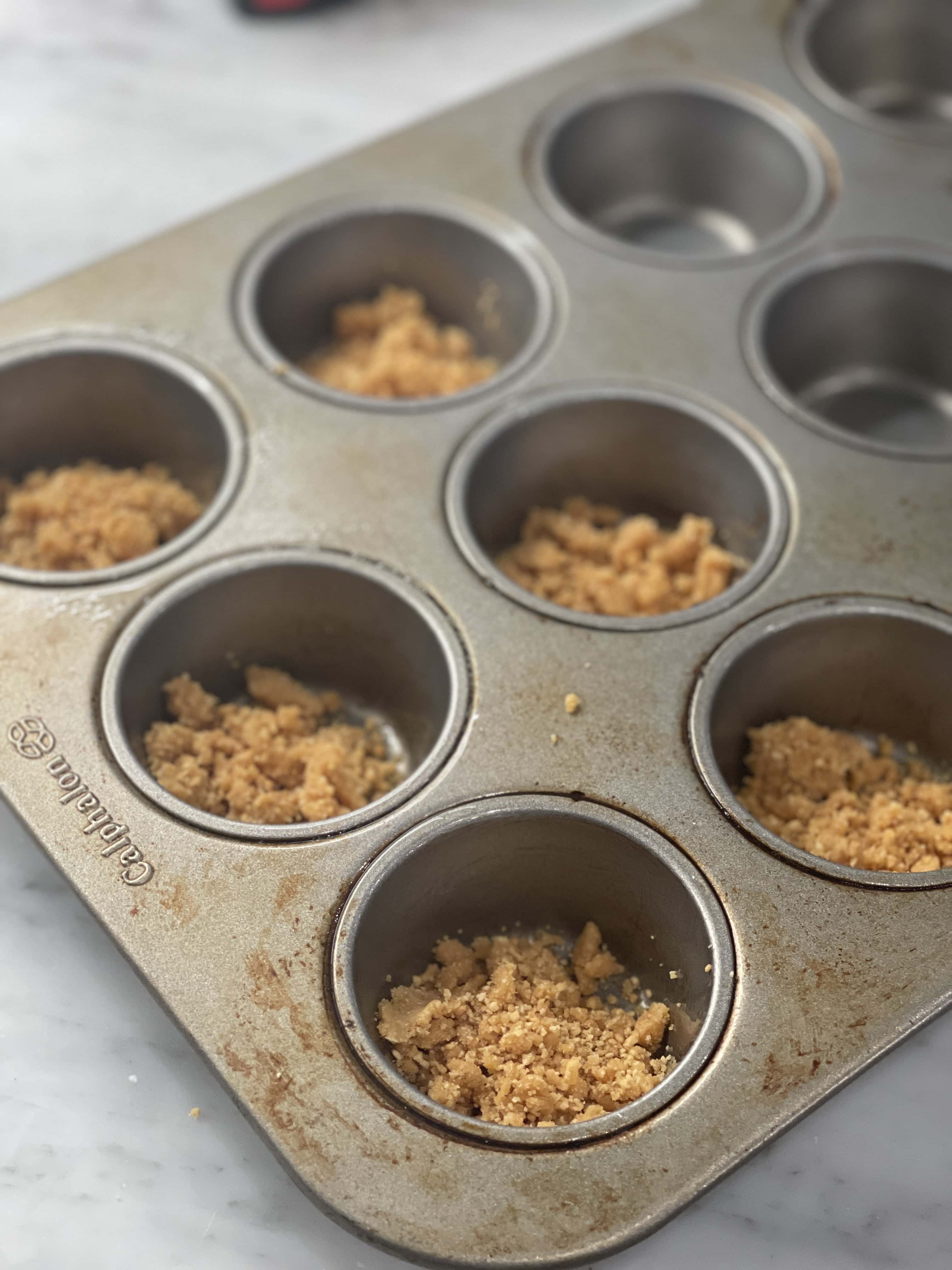 Mini Cheesecakes with Graham Cracker Crusts - Sweet Savory and Steph