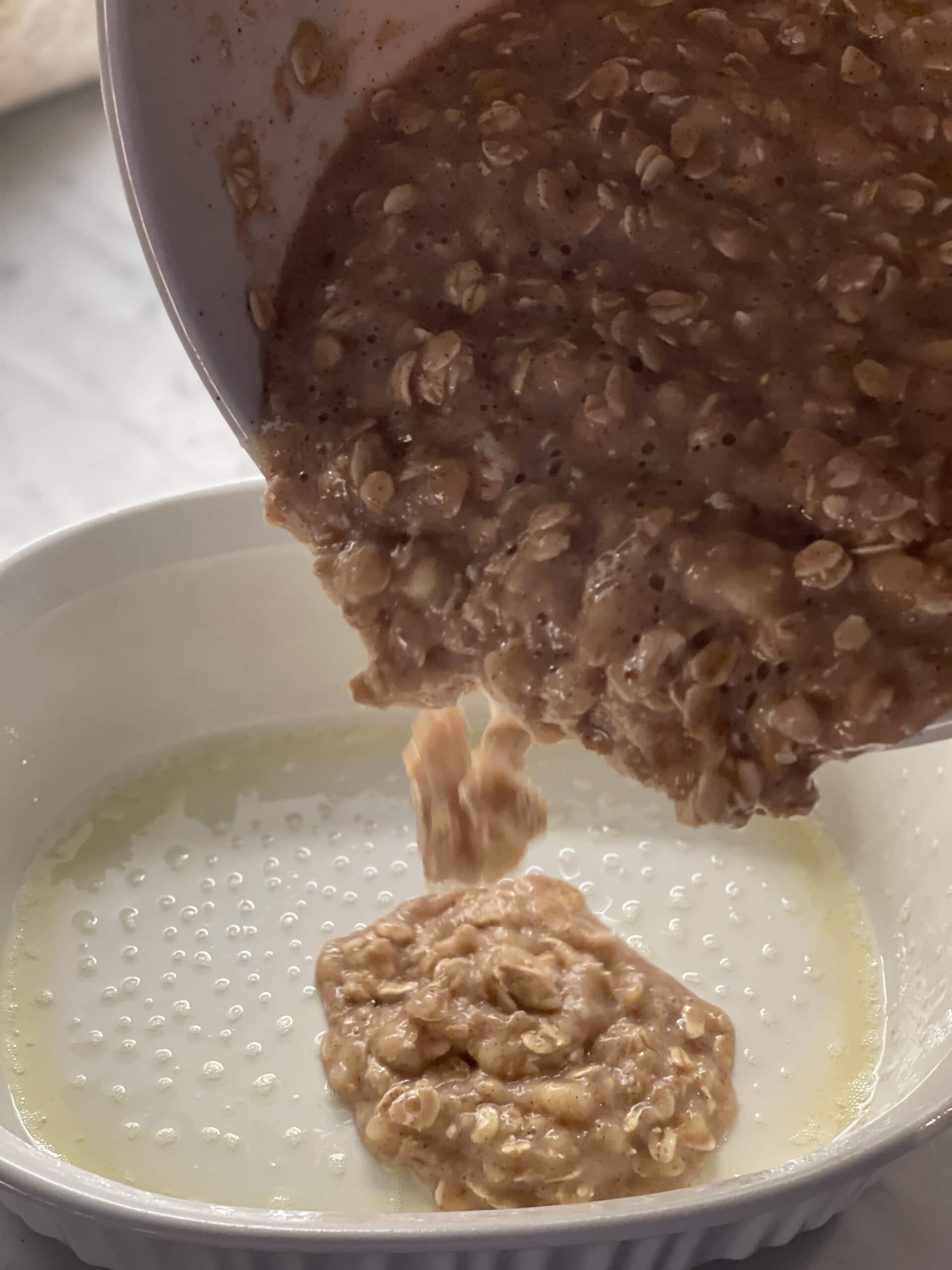 Maple Cinnamon Baked Oatmeal - Sweet Savory and Steph