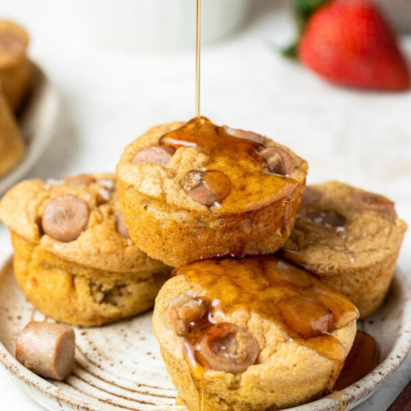 Pigs in a Blanket Breakfast Muffins - Sweet Savory and Steph
