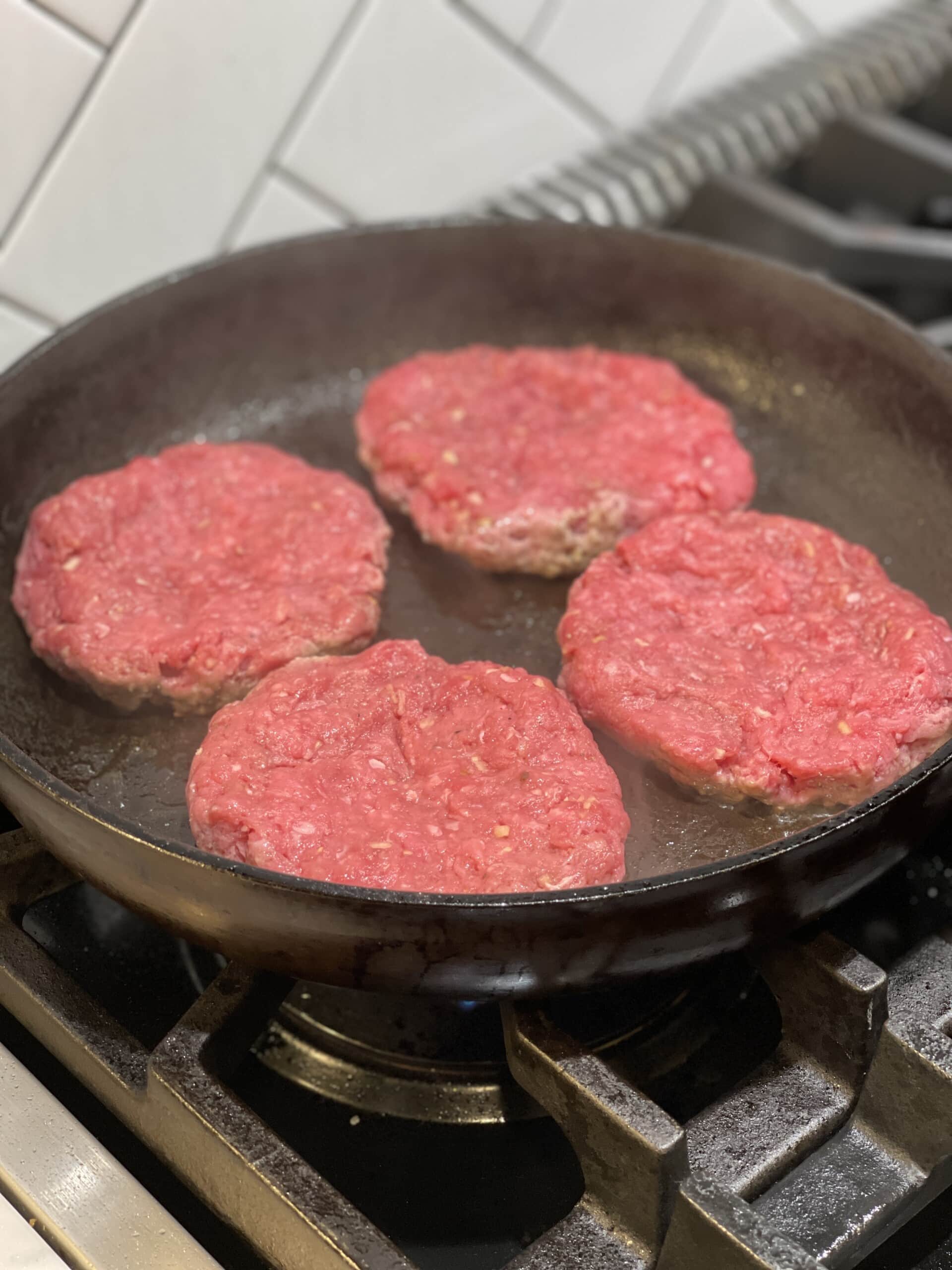 Reuben-Style Cheeseburgers - Sweet Savory and Steph
