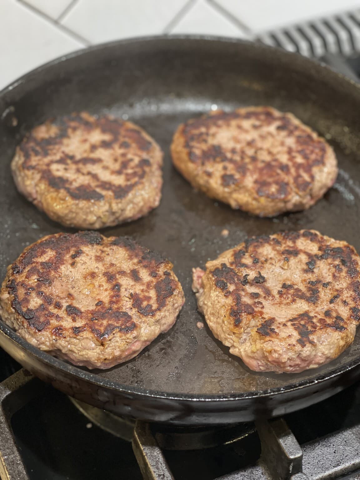 Reuben-Style Cheeseburgers - Sweet Savory and Steph