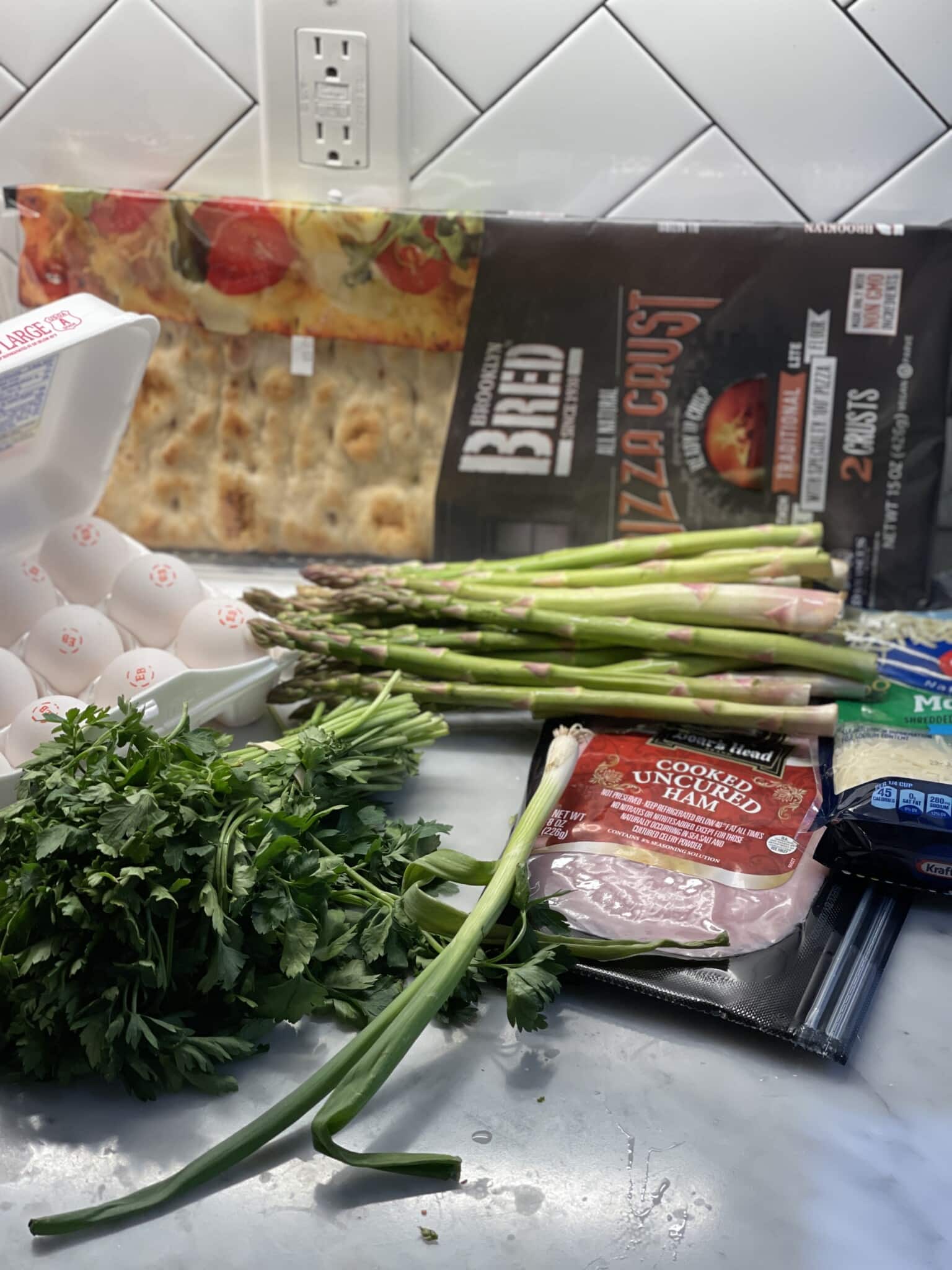 Spring Breakfast Flatbreads - Sweet Savory and Steph