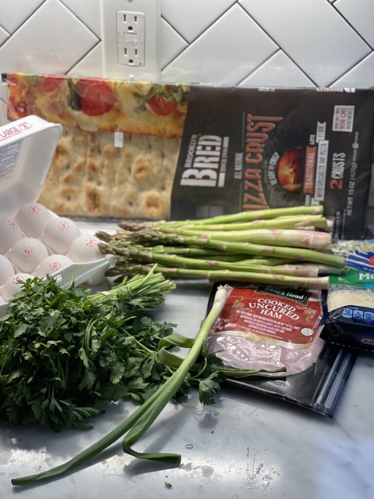 Spring Breakfast Flatbreads - Sweet Savory and Steph