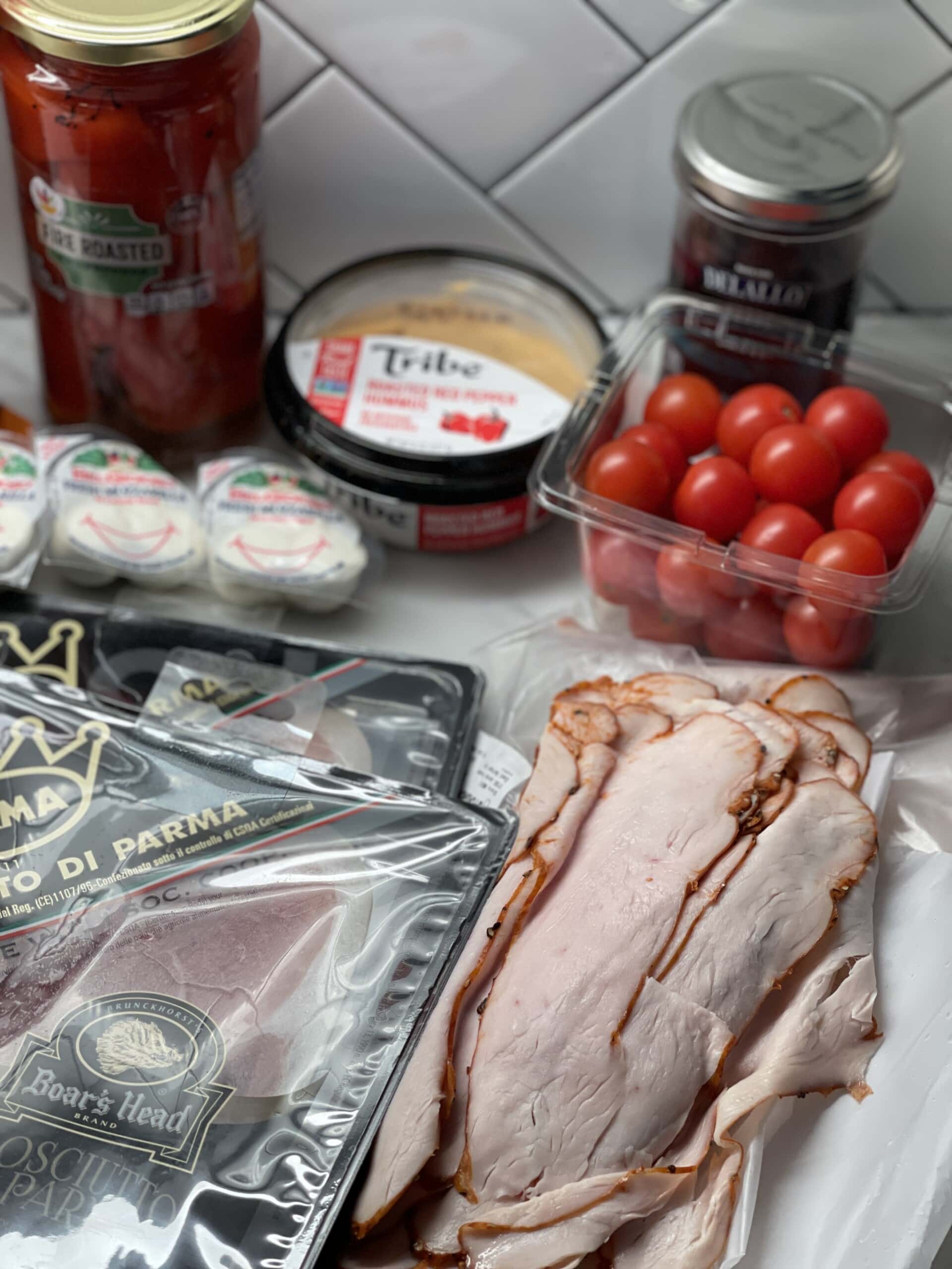 Italian Inspired Grown-Up Lunchable Box - Sweet Savory and Steph