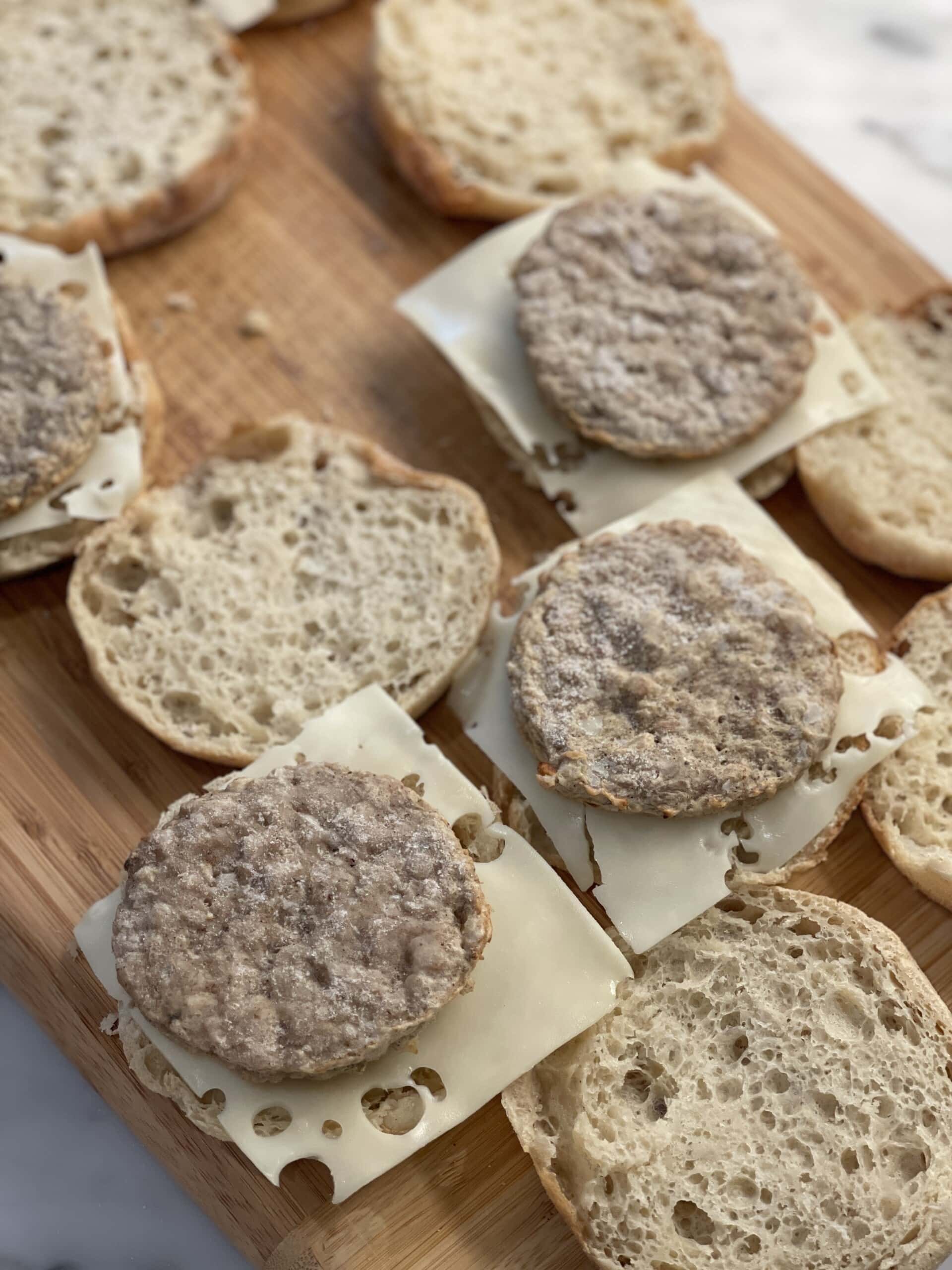 Healthy Fall Breakfast Sandwiches - Sweet Savory and Steph