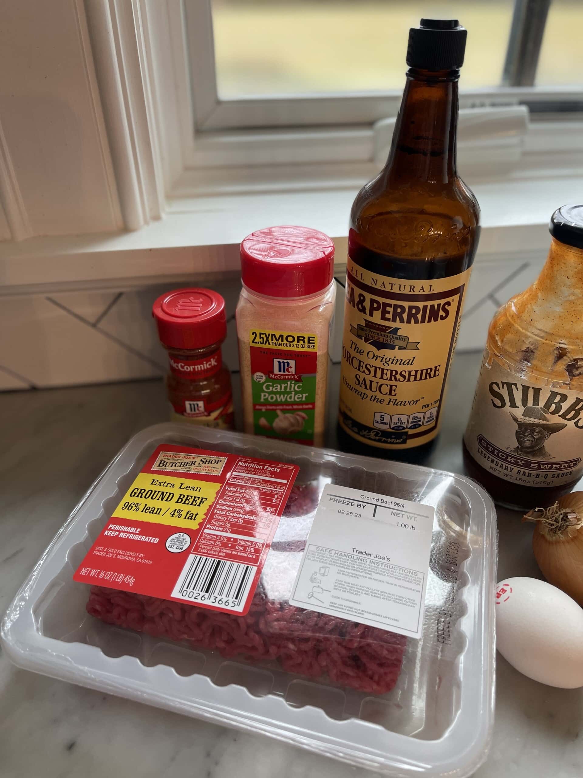 Healthy BBQ Meatloaf Meatballs - Sweet Savory and Steph