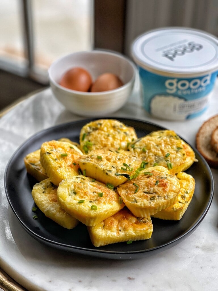 Healthy Sous Vide Egg Bites - Sweet Savory and Steph