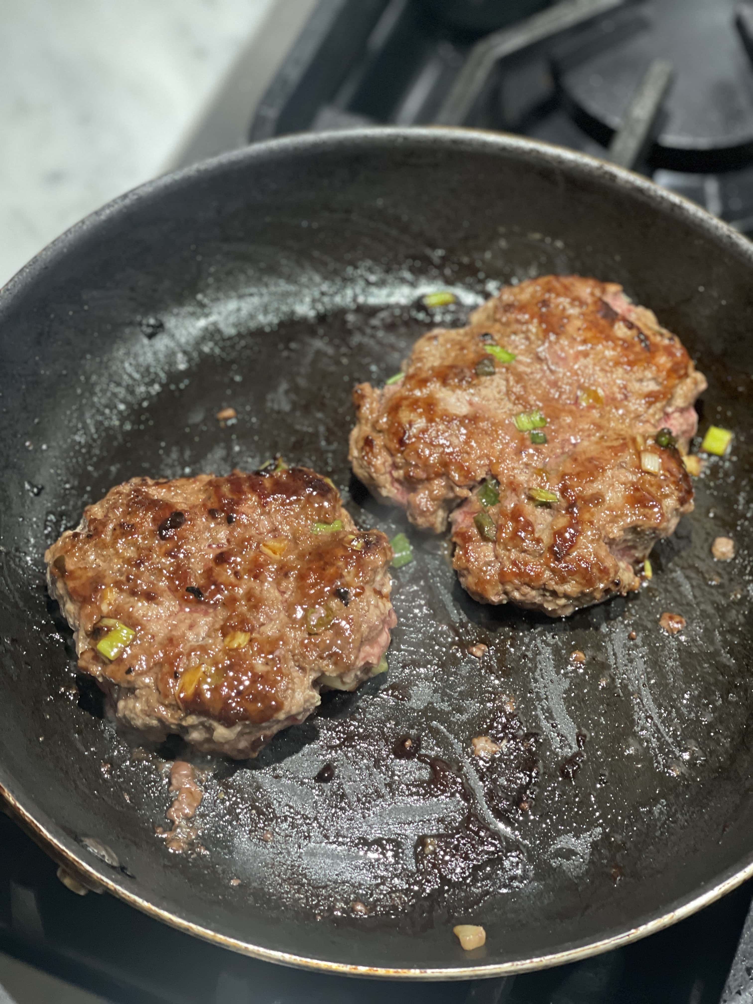Asian Inspired Beef Burgers with Slaw and Pickled Cucumbers - Sweet ...