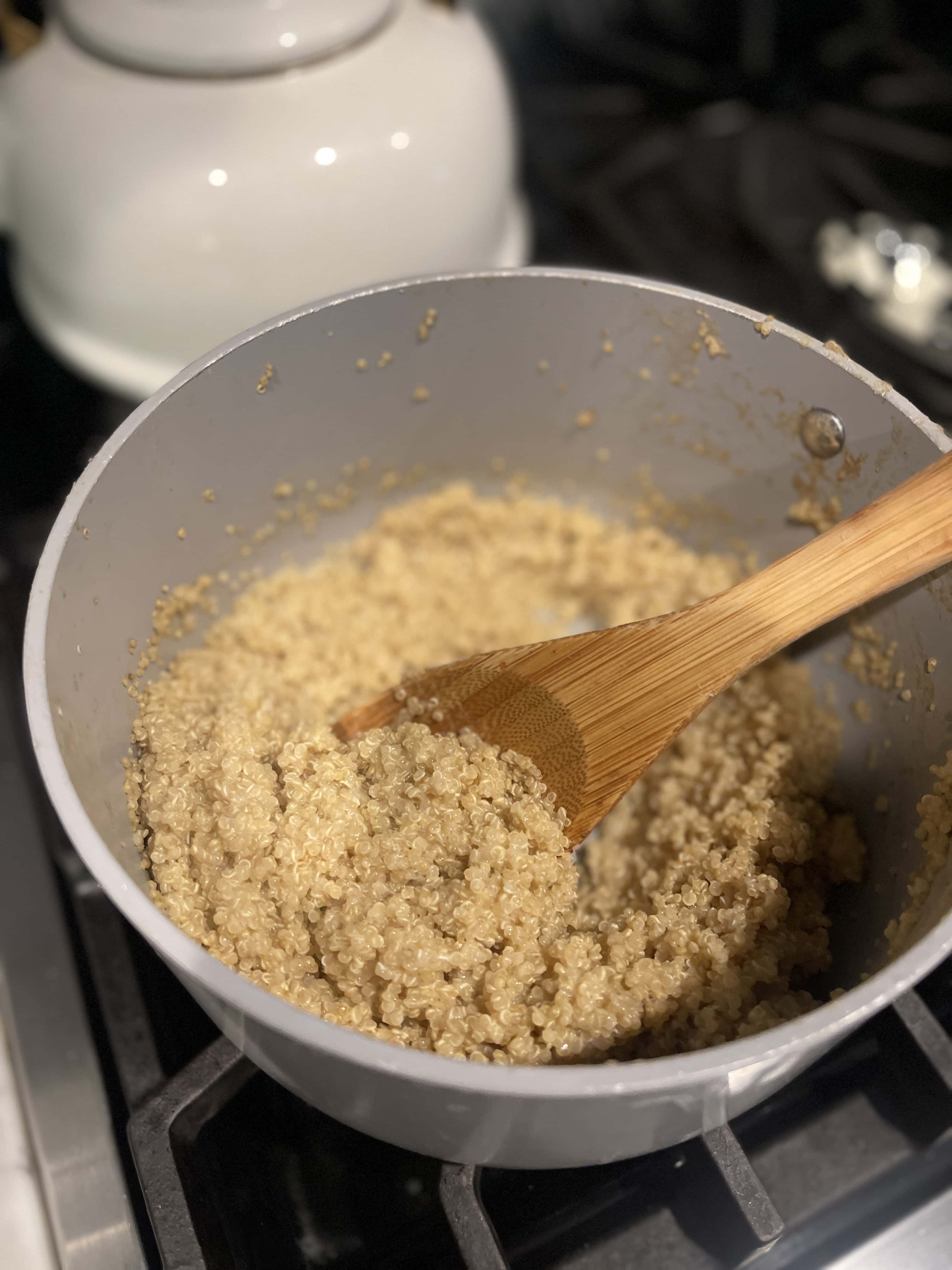 Sweet Quinoa Breakfast Oatmeal - Sweet Savory and Steph
