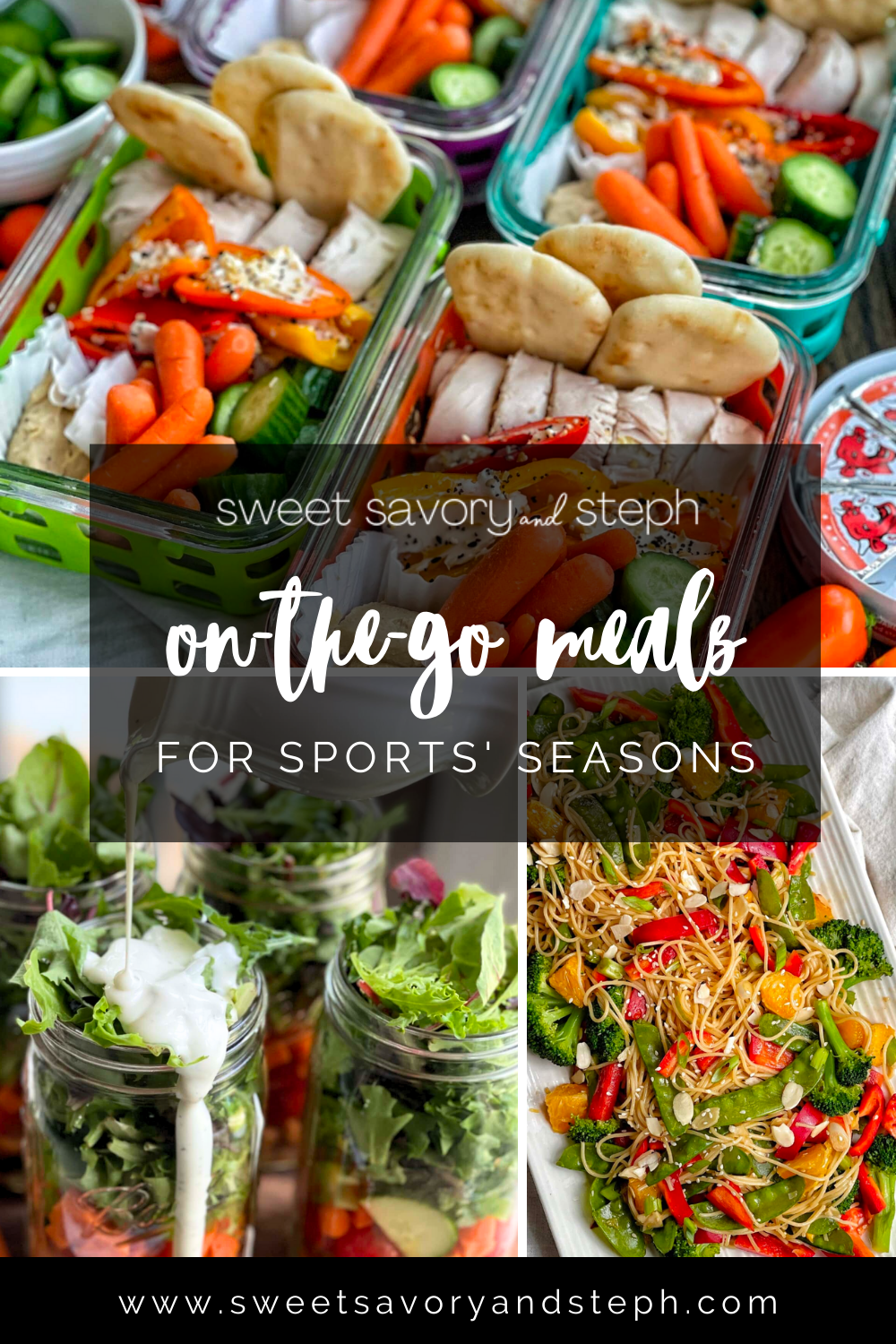 Healthy On-The-Go Meals For Sports' Seasons - Sweet Savory and Steph