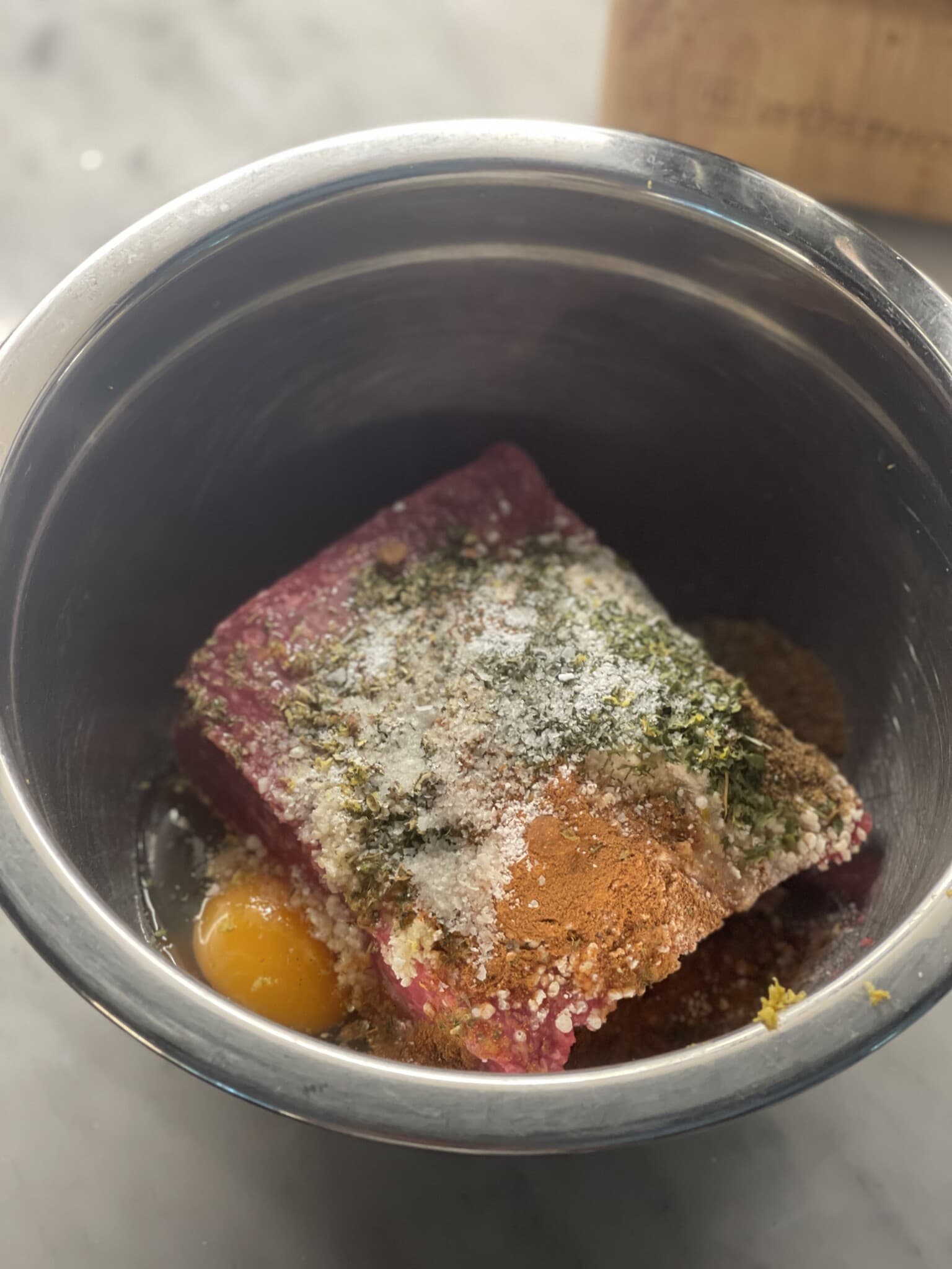 Healthy Greek-Inspired Beef Meatballs - Sweet Savory and Steph