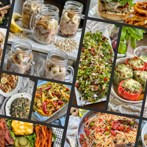 Healthy Meal Prep Menus January 2025 - Sweet Savory and Steph