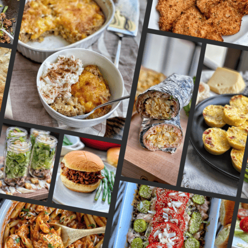 Healthy Meal Prep Menus January 2025 - Sweet Savory and Steph